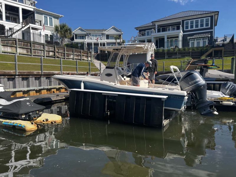 TideSafe Boat Lift - Float Lifts